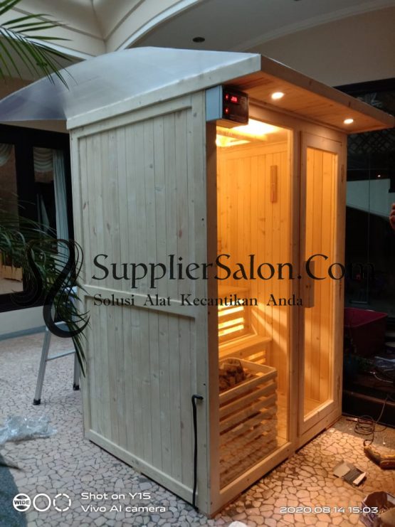Sauna Kayu Custom | Supplier Alat Salon Kecantikan