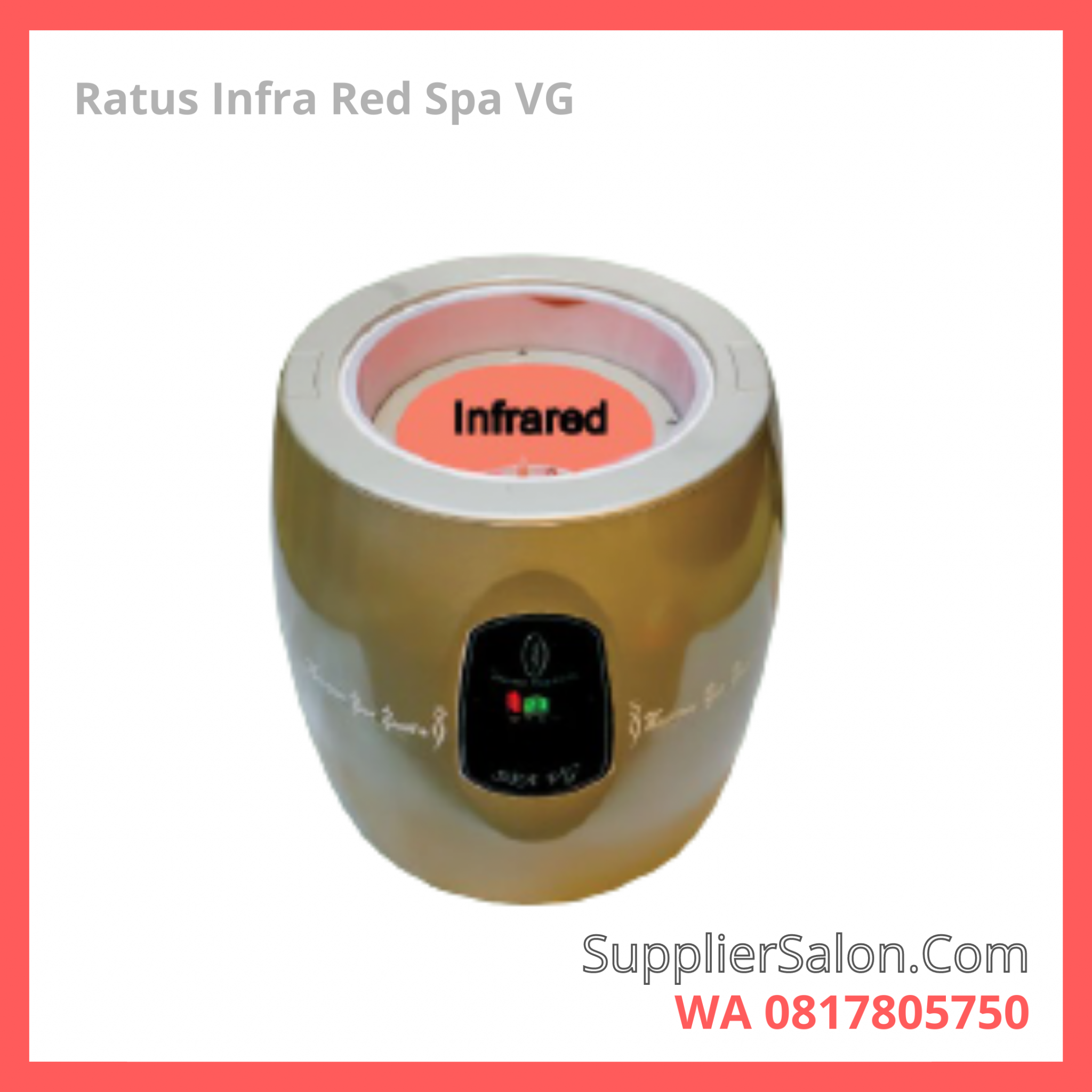 Alat Ratus Infrared Spa VG | www.SupplierSalon.Com