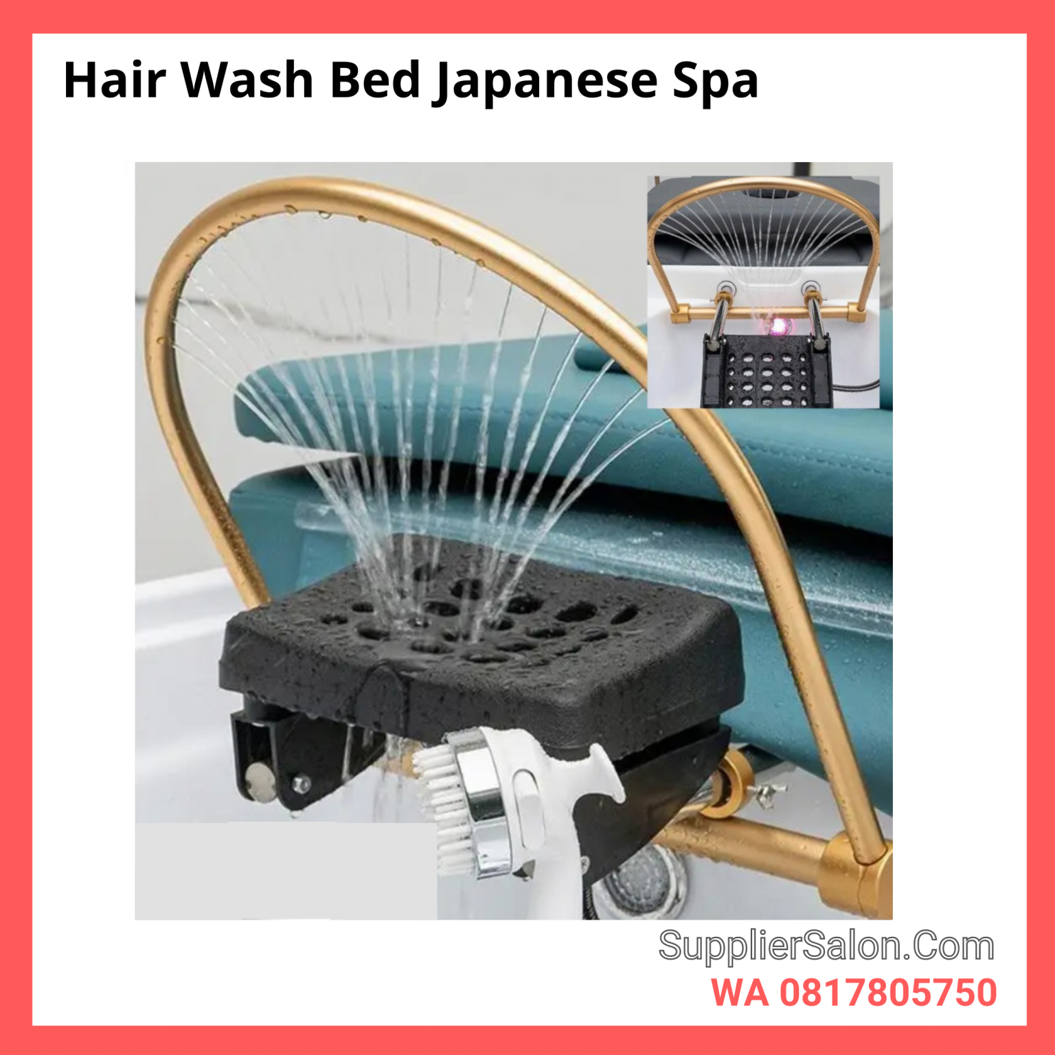 Hair Wash Bed Japanese Spa | www.SupplierSalon.Com