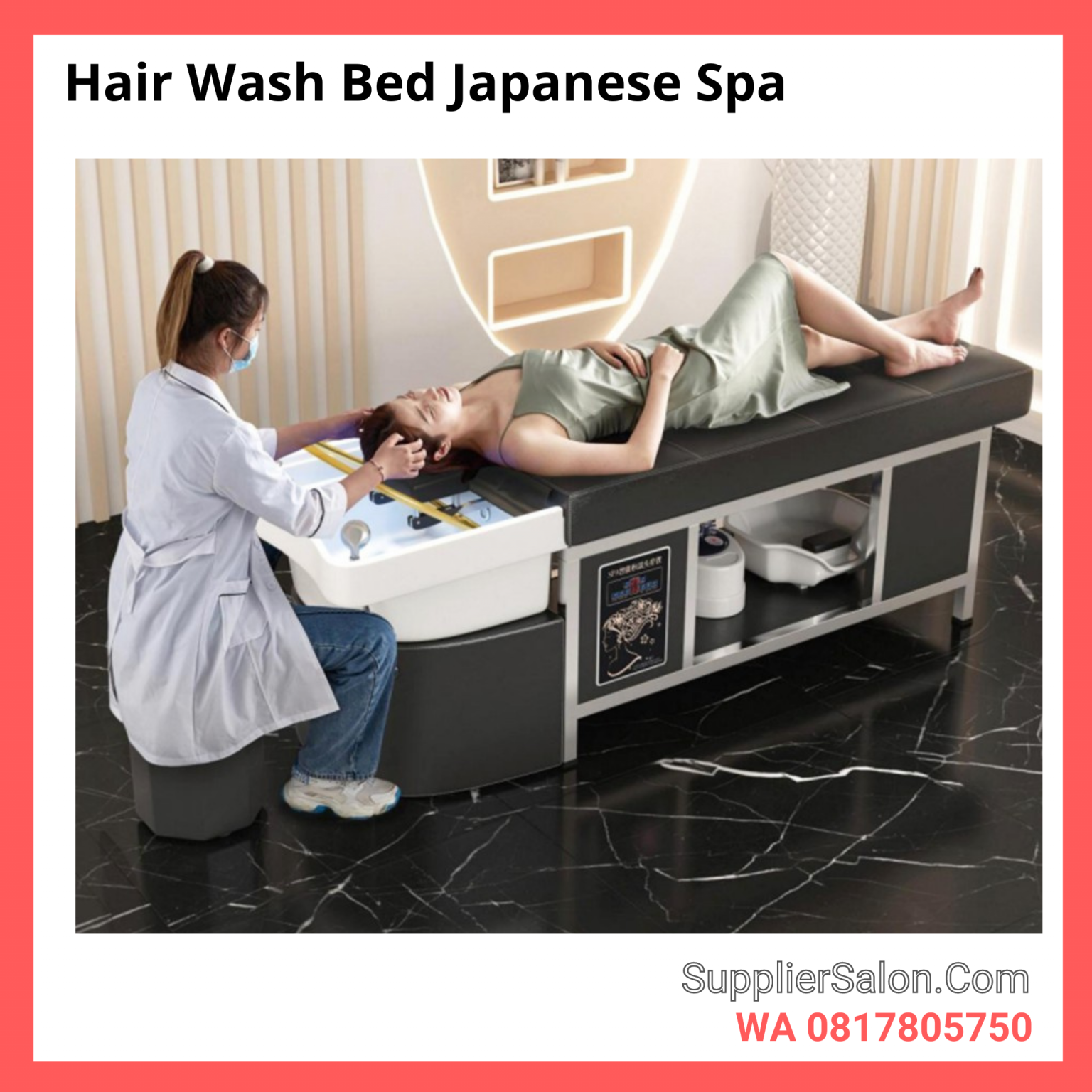 Hair Wash Bed Japanese Spa | www.SupplierSalon.Com